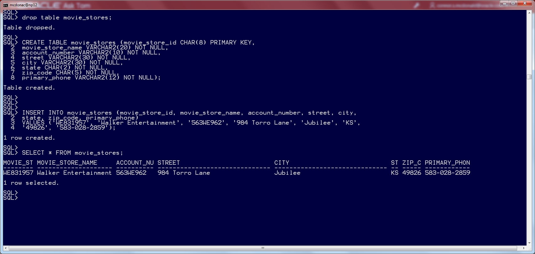 Data Alignment - Ask TOM