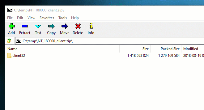 Oracle Database Client 18c win 10 32 bit - Ask TOM